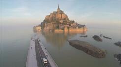 Crowds flock to French Atlantic coast for ‘tide of the century’