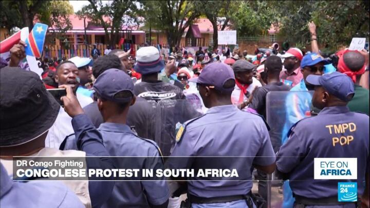 Congolese abroad protest against DR Congo conflict - Eye on Africa