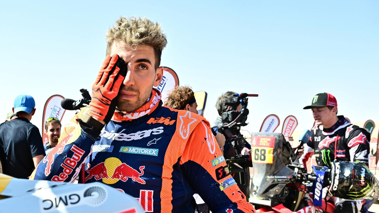 Van Beveren gana la décima etapa del Dakar en motos, Benavides roza el ...