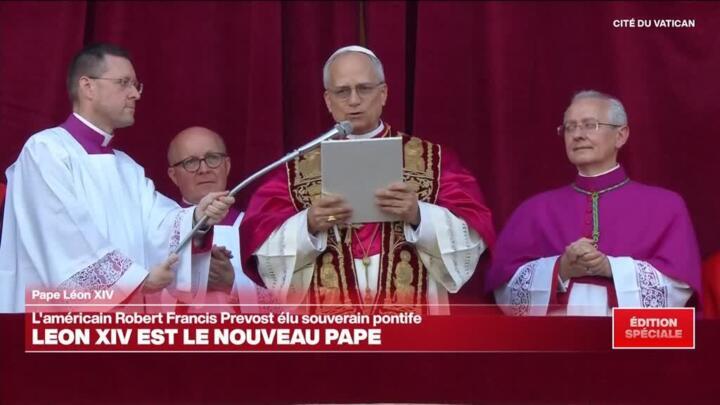 REPLAY : le premier discours du pape Léon XIV - France 24