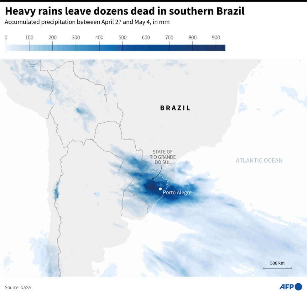 Brazil flooding death toll surpasses 100
