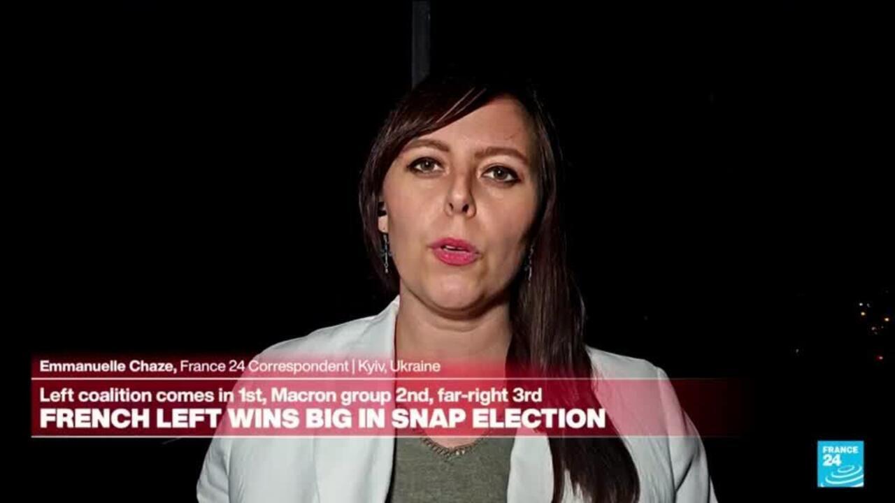 Emmanuelle Chaze on reactions in Ukraine - France 24