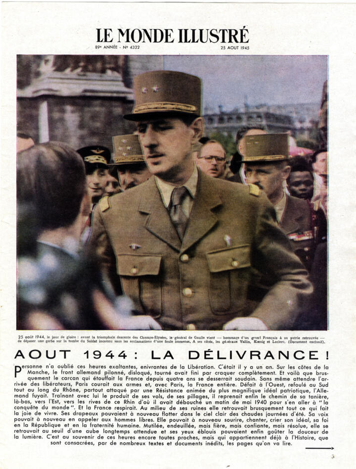 Georges Dukson, le "lion noir" de la Libération de Paris, un héros ...