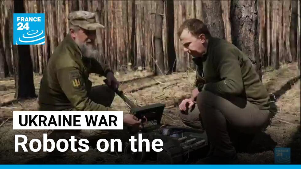 Robots used for trench warfare, landmine deployment in Ukraine's ...