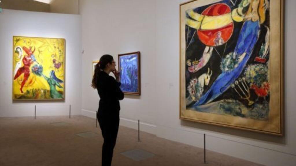 Paris exhibit looks at history according to Chagall