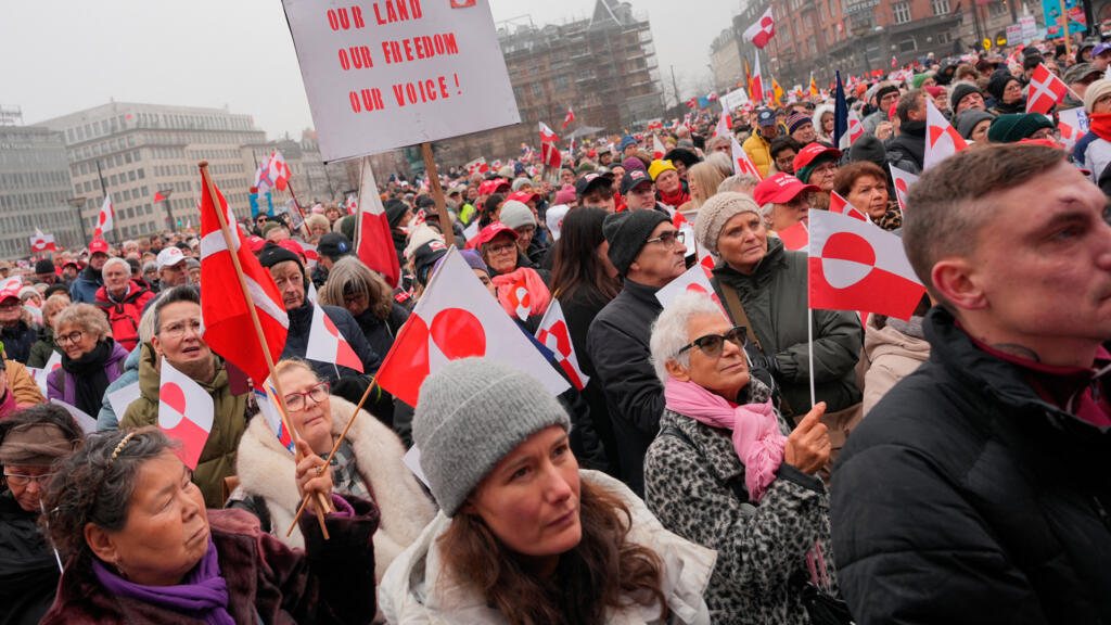 Thousands expected for 'Hands off Greenland' protests - France 24