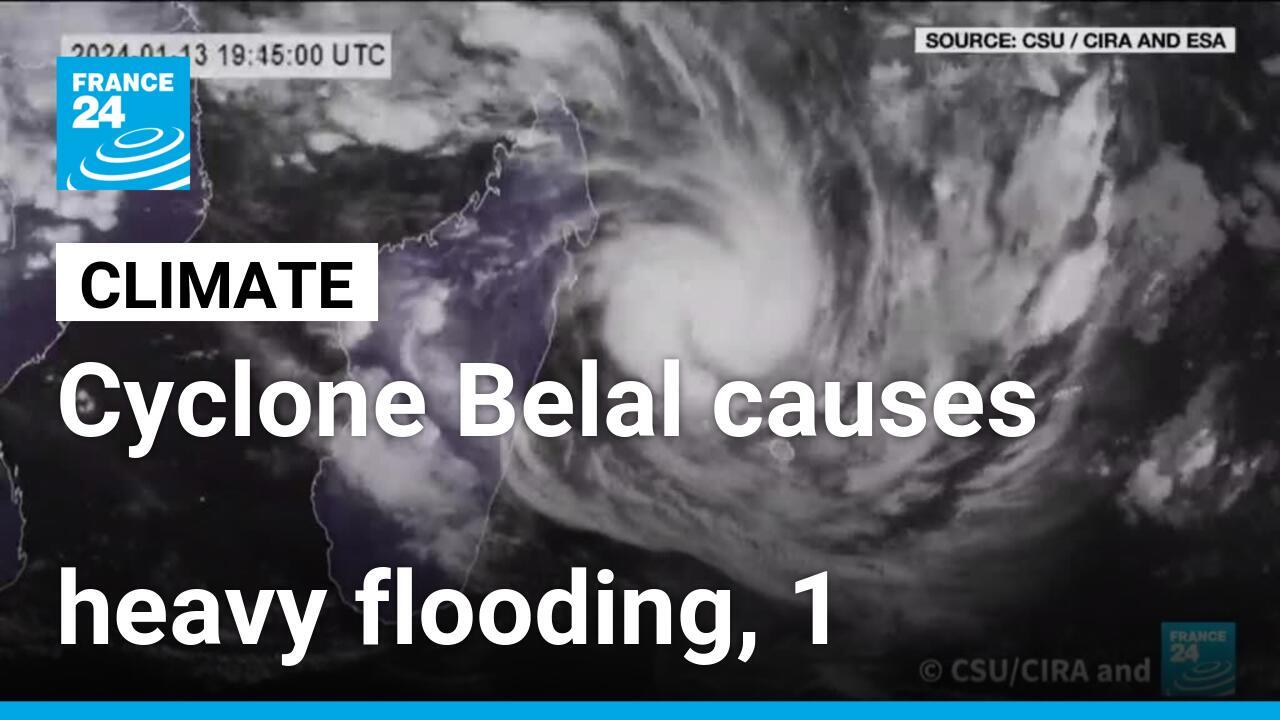 Cyclone Belal causes heavy flooding, 1 death in Mauritius after ...