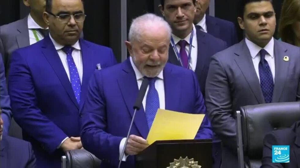 An historic third term for the left-wing leader Lula - France 24