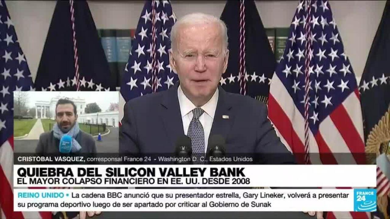 Informe desde Washington: Joe Biden anunció medidas ante la quiebra del ...