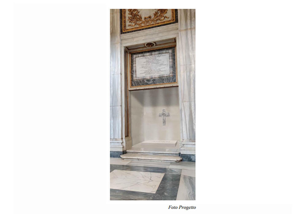 Vatican releases details of Pope Francis's marble tomb