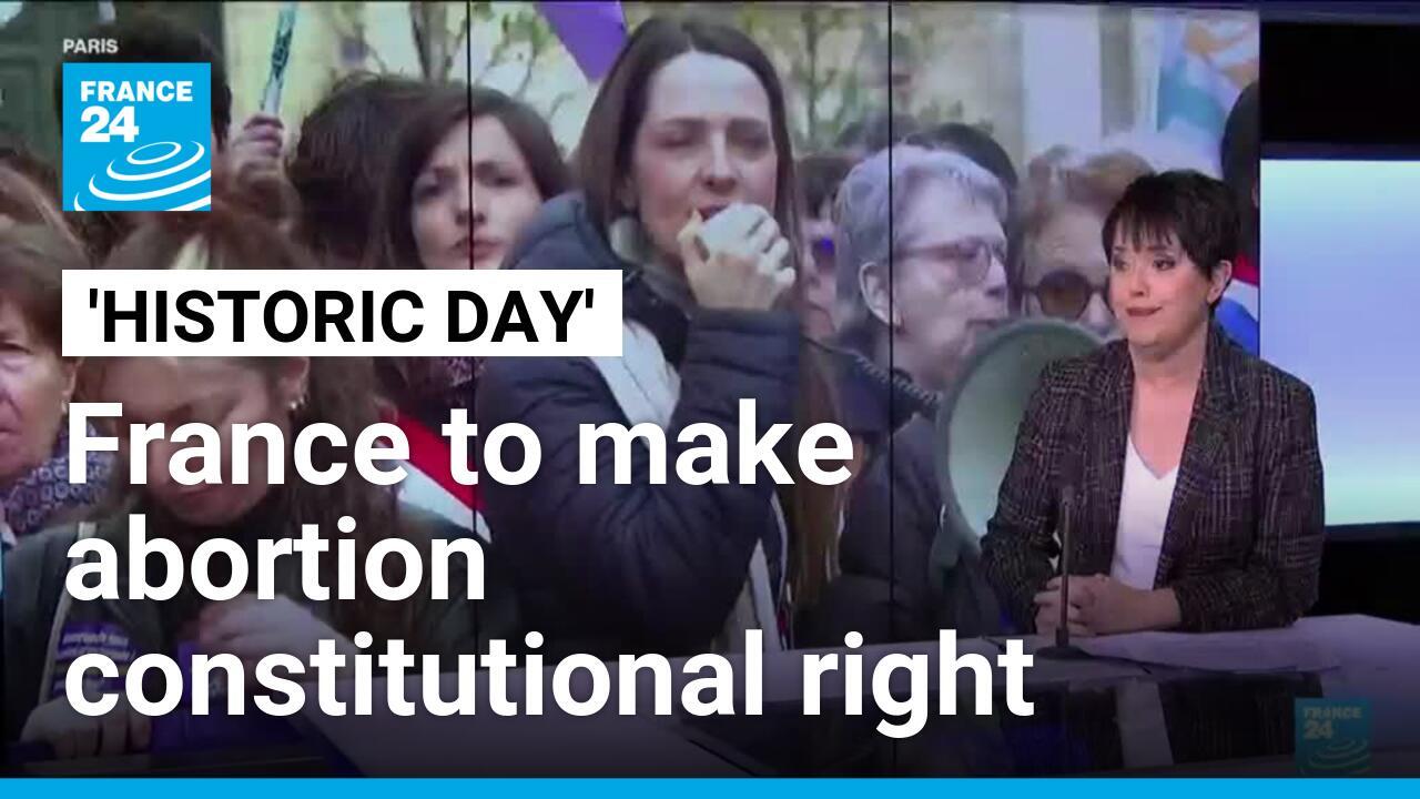France enshrines abortion as a constitutional right in historic vote