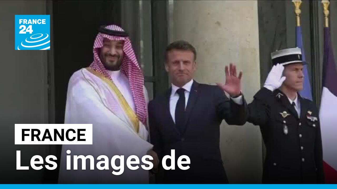 Rencontre MBS-Macron : les images de l'arrivée du prince héritier d ...