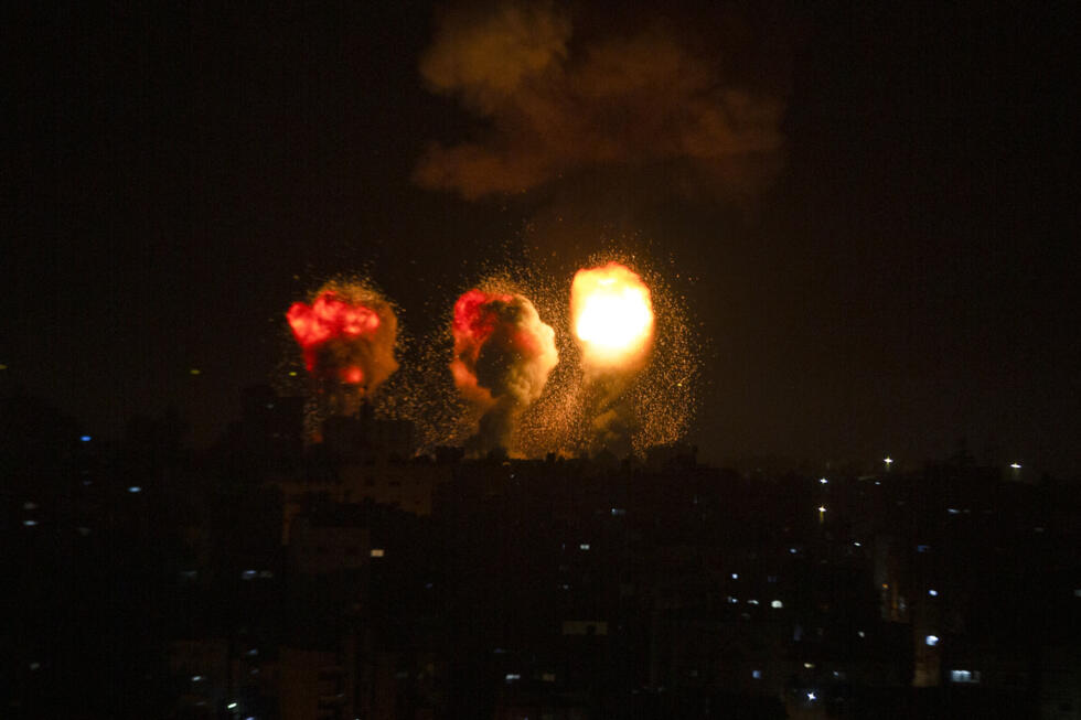 Israel strikes Gaza after rocket fired from enclave