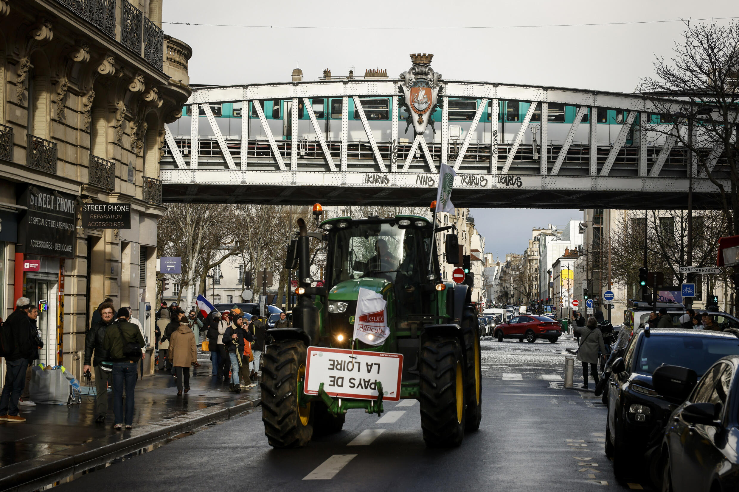 Widespread tractor protests threaten the EU’s green farming policies