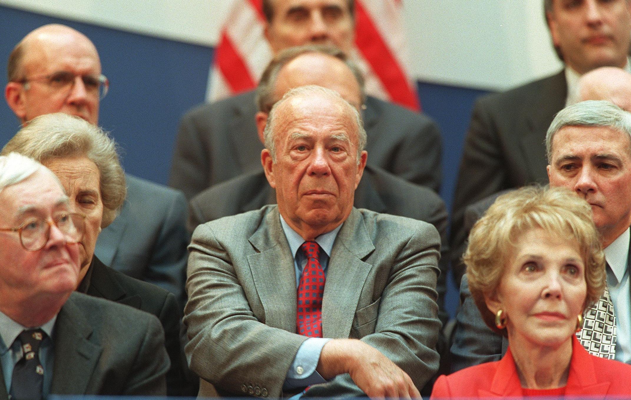 George Shultz, US secretary of state who helped end Cold War, dies at 100