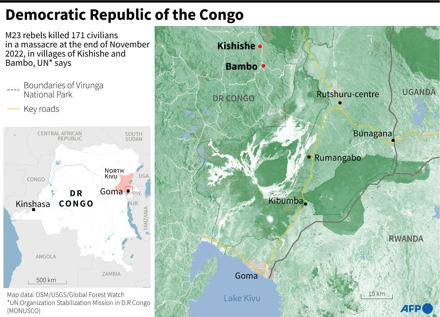 East African force fails to quell rebels in DR Congo
