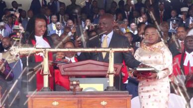 William Ruto sworn in as Kenya's new president - Eye on Africa