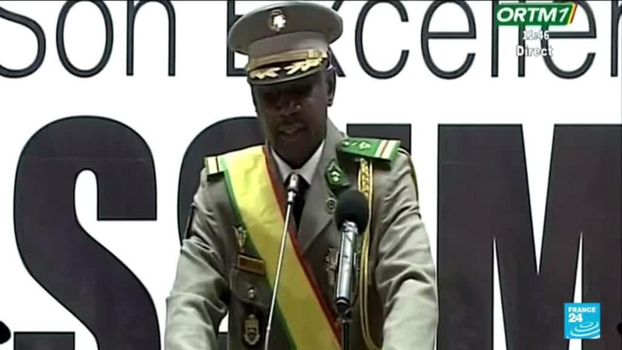 Mali : le colonel Assimi Goïta officiellement investi président de la ...