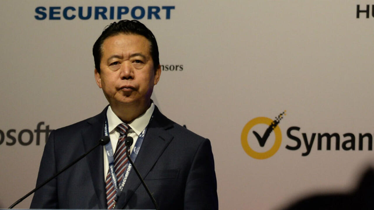 Détenu en Chine, le président d'Interpol, Meng Hongwei, a donné sa ...