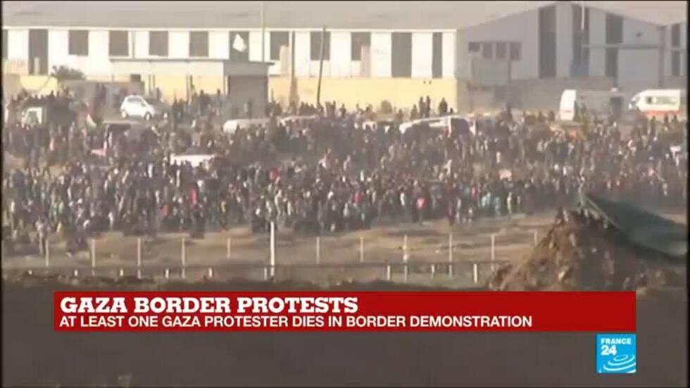 Israeli fire kills at least one Palestinian, wounds dozens at fresh ...