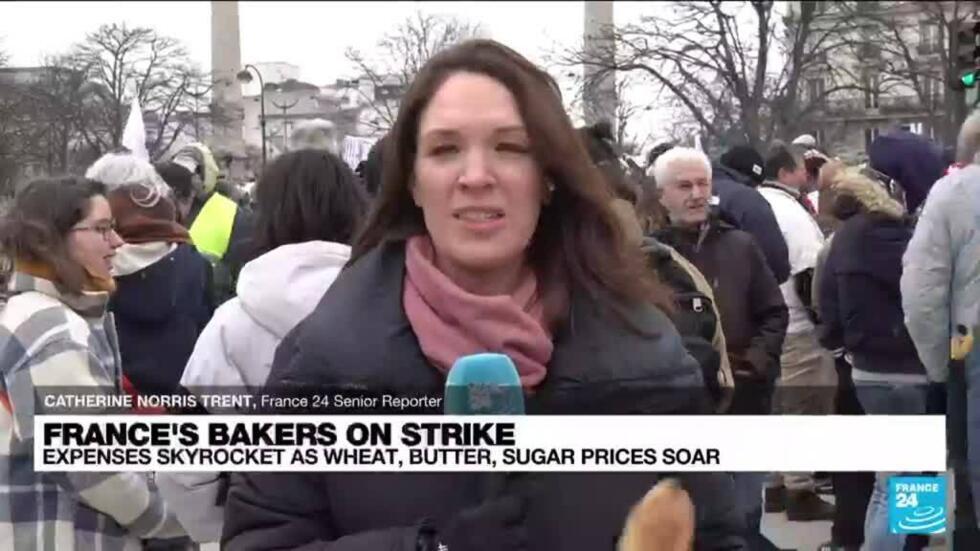 France's bakers on strike: Expenses skyrocket as wheat, butter, sugar ...