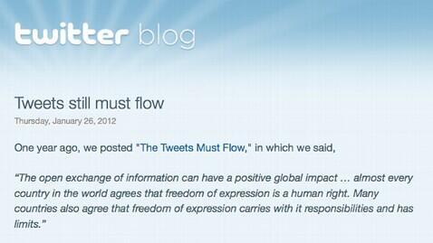 Twitter CEO defends new censorship policy