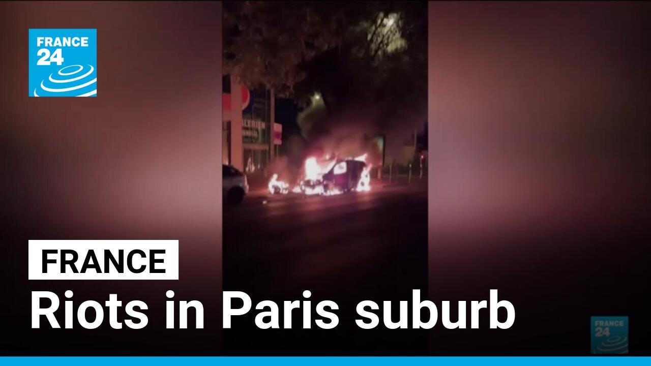 Violent protests hit Paris suburb after teenager shot dead by police ...