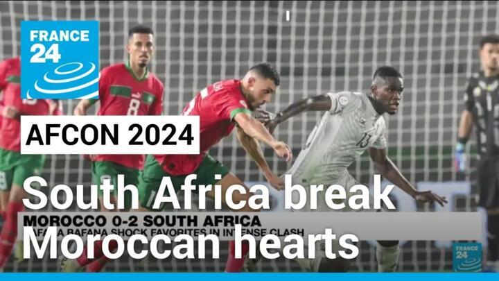 AFCON 2024: South Africa break Moroccan hearts to reach quarter-finals ...