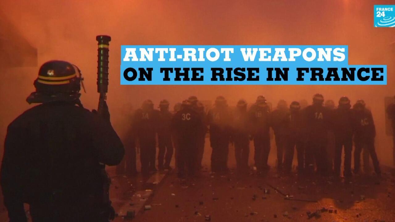 Use of anti-riot weaponry soars in France - France 24