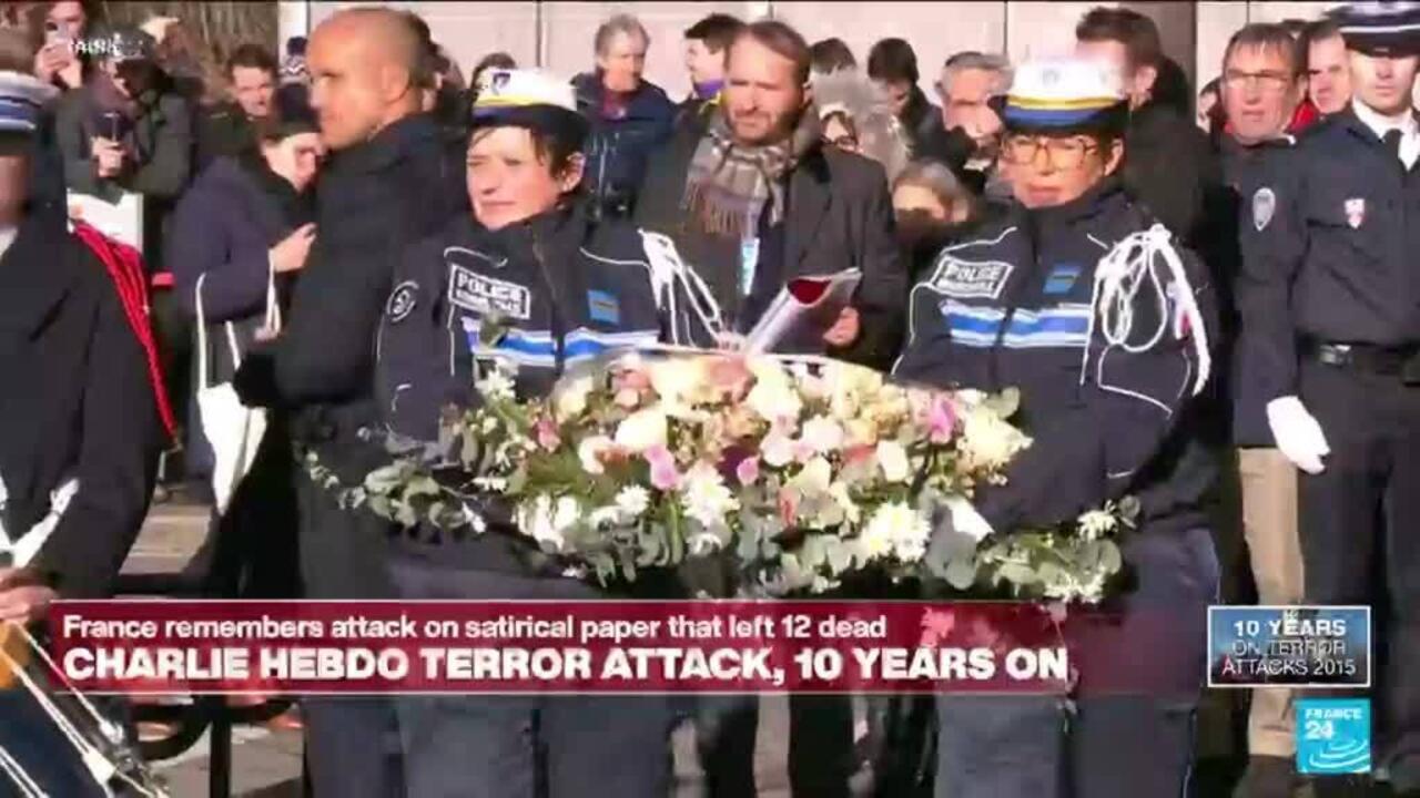 France marks 10 years since the Charlie Hebdo attacks - France 24