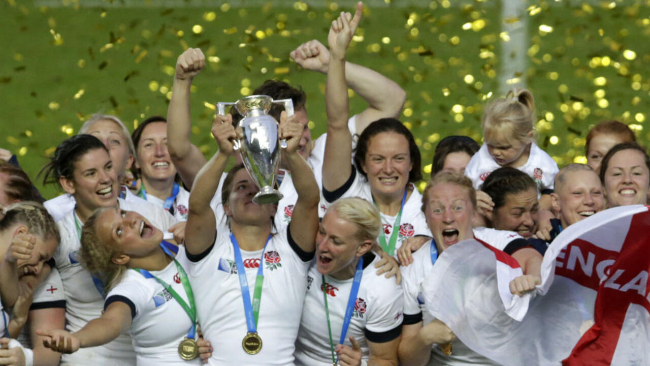 England dominate Canada to claim Women's Rugby World Cup - France 24