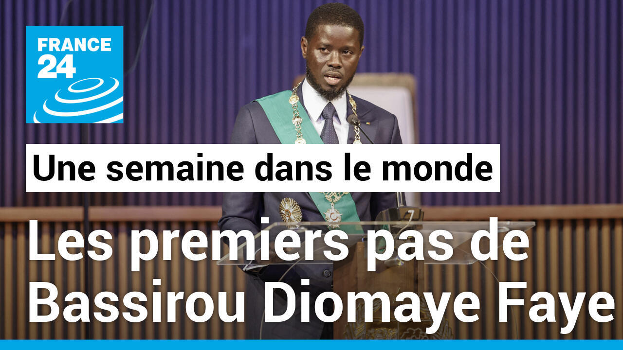 Les premiers pas de Bassirou Diomaye Faye à la tête du Sénégal - Une ...