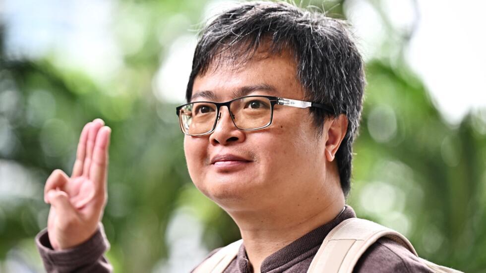 Thai protest leader handed 4-year prison term on charges of insulting ...