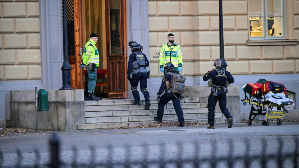 Student arrested after deadly knife attack at Swedish high school