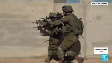 Israeli troops get urban combat training as Gaza ground offensive ...