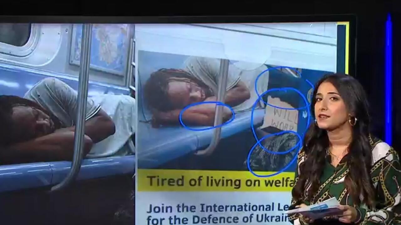 Ukraine: fake NYC subway ad calls homeless Americans to “join” the war ...