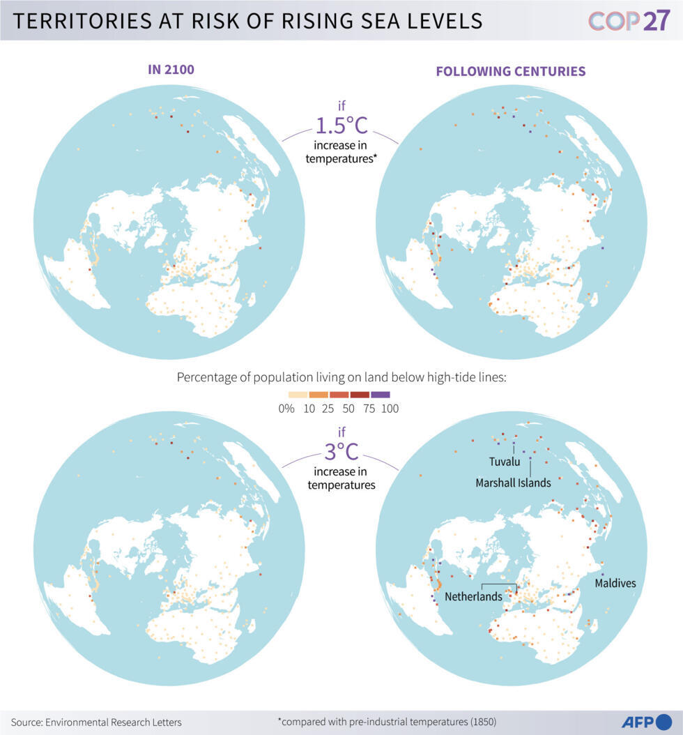 As oceans rise, are some nations doomed to vanish?