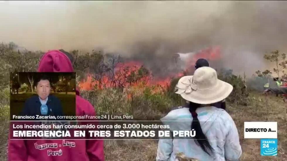 Directo a... Lima y la emergencia por incendios forestales que consumen ...