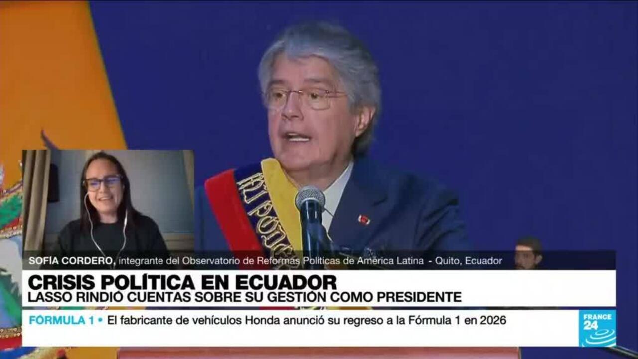 Sofía Cordero: 'El oficialismo llega muy debilitado a nuevas elecciones de Ecuador' - France 24