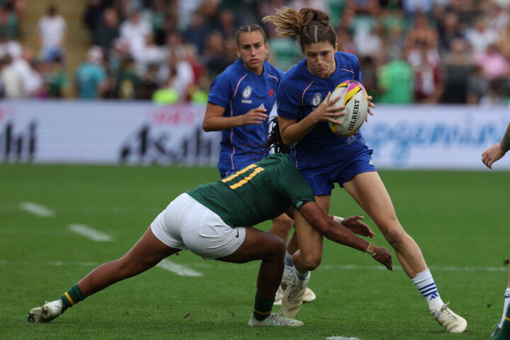 Mondial de rugby: Morgane Bourgeois, artilleuse en chef des Bleues