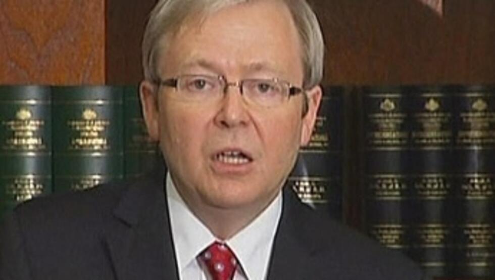 New premier names one-time rival Rudd as foreign minister