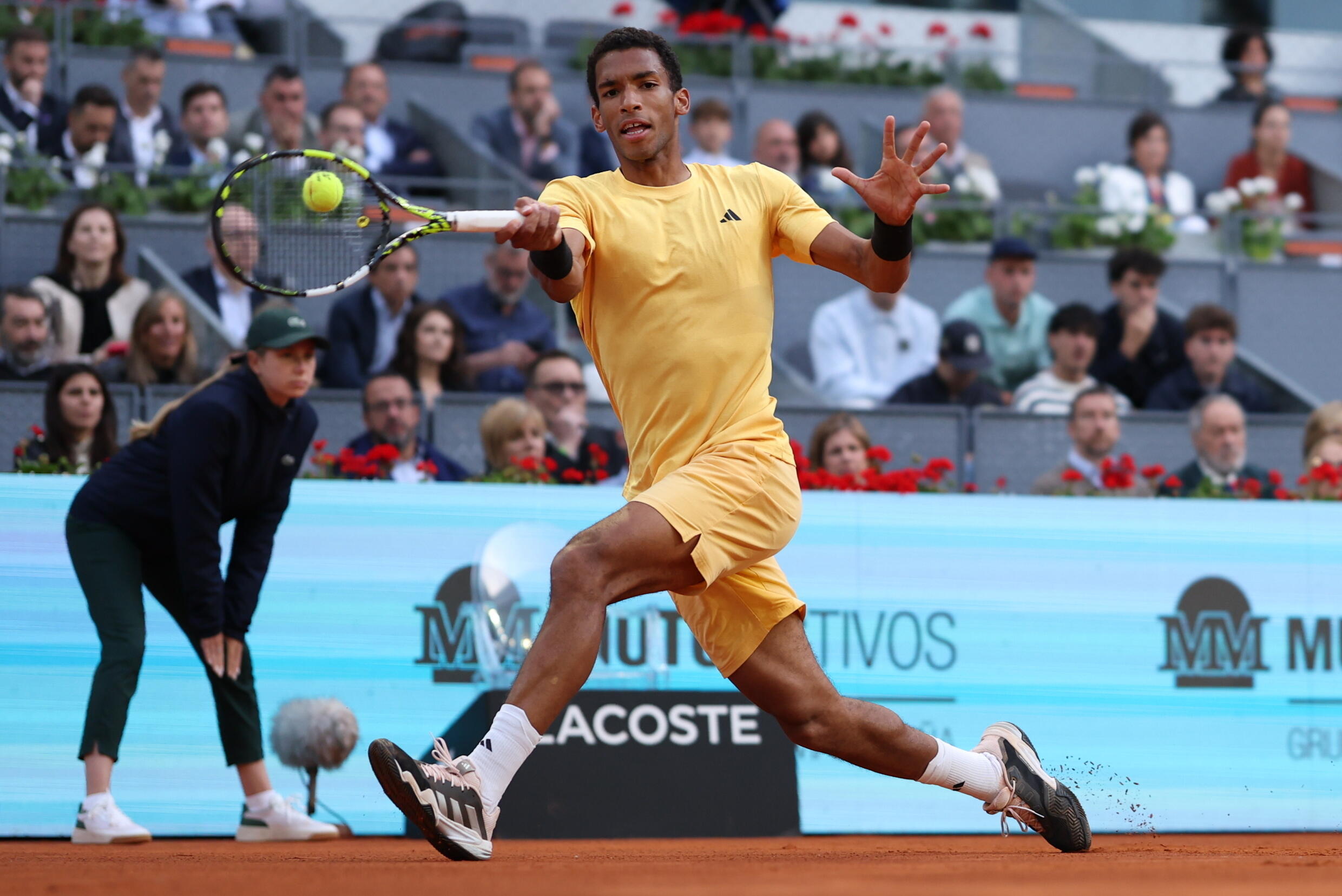 Auger-Aliassime in final as 'crazy' Madrid injury curse strikes again