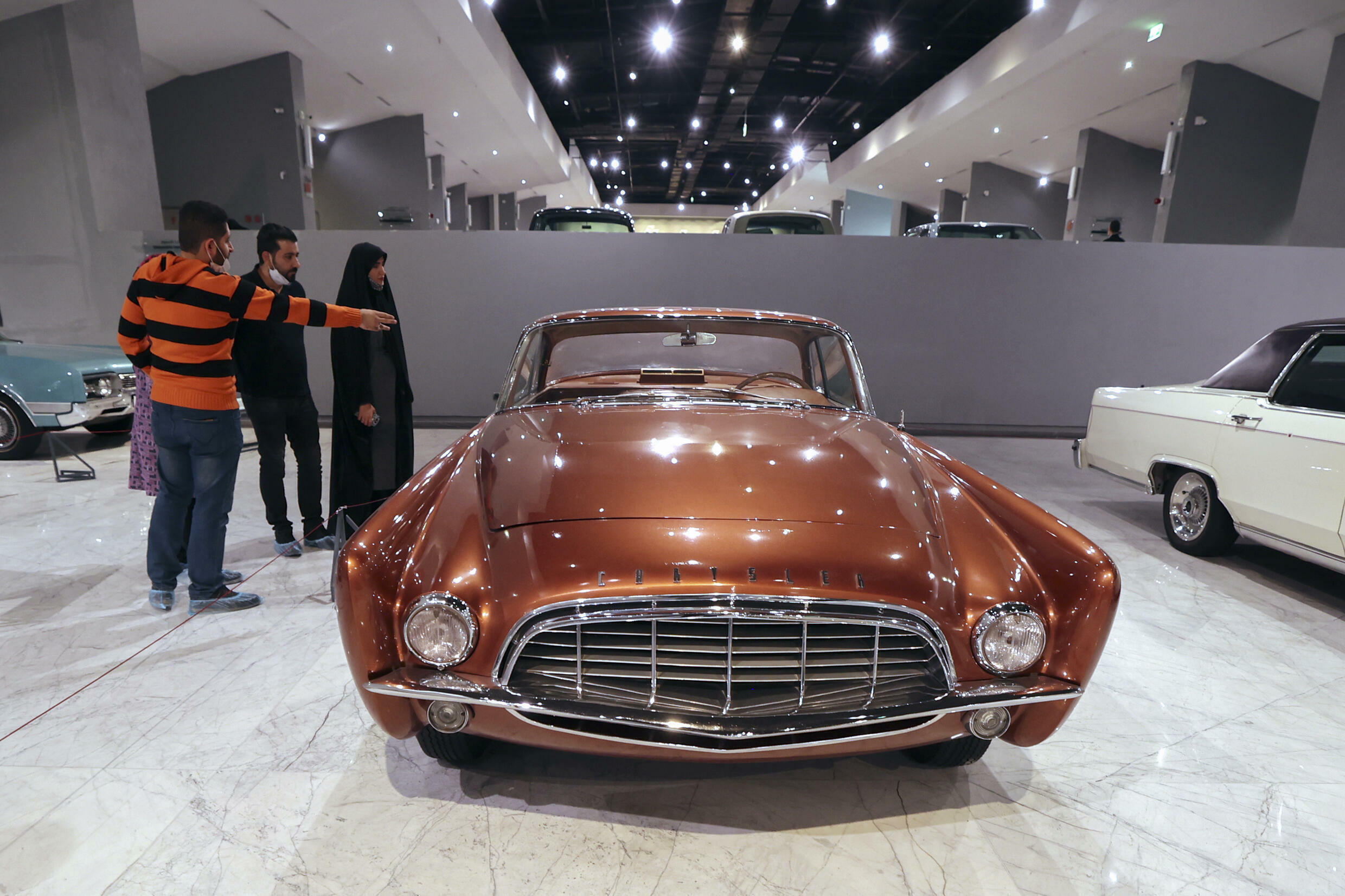 Vintage cars show racy past of Iran's toppled royalty