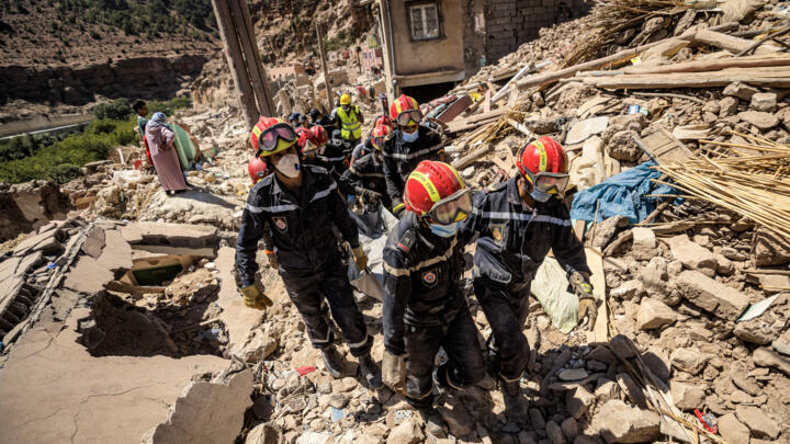 Rescue teams dig for quake survivors, bodies in Morocco mountain villages