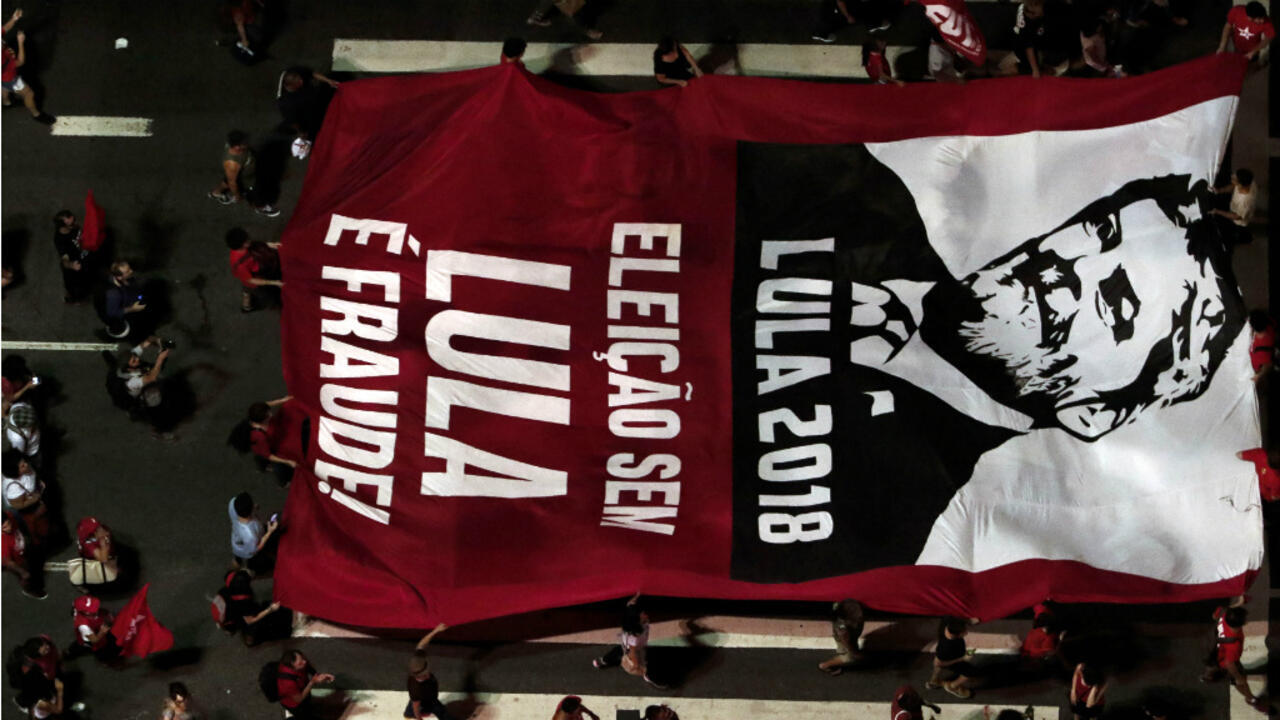 Brazil's Workers Party announces Lula as its presidential candidate