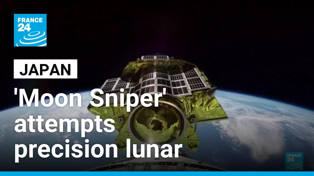 Japan's 'Moon Sniper' attempts precision lunar landing - France 24