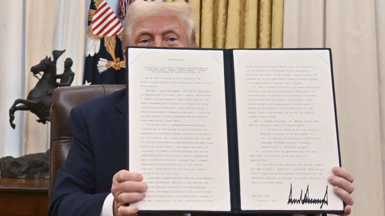 Asesinatos de JFK y Martin Luther King: Trump firma un decreto para ...