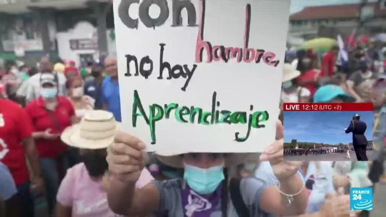 Panama: protests continue despite fuel and food price cuts - France 24