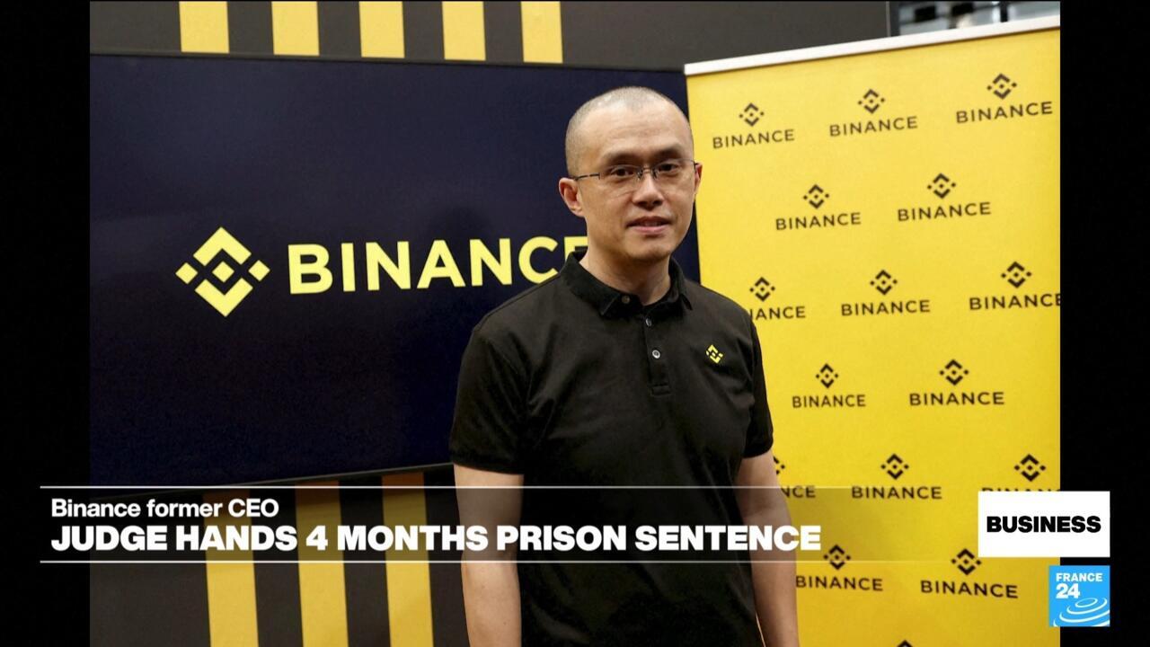 Ex-Binance CEO sentenced to four months in US prison for money laundering violations - Business