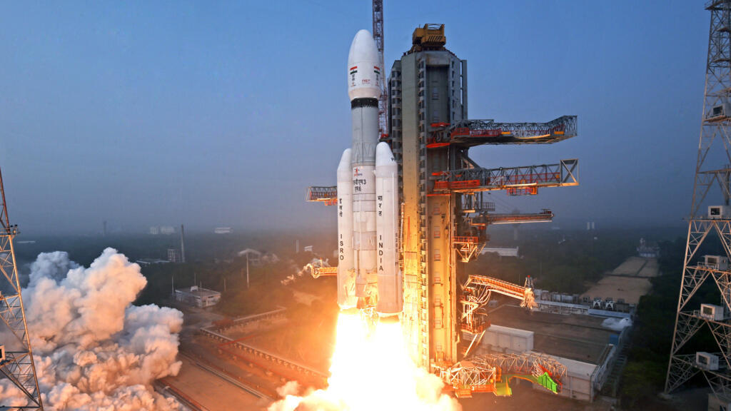India space agency launches its heaviest satellite